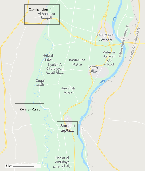 A Working List of Funerary Sculpture Attributed to Oxyrhynchus | Variant Readings