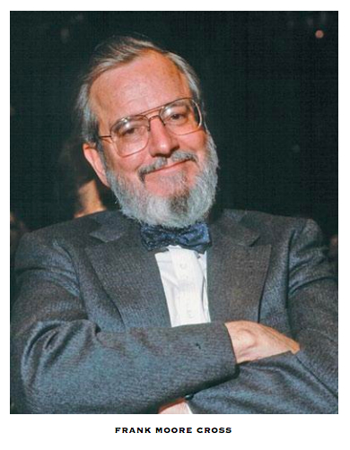 An Old Quote from Frank Moore Cross on Unprovenanced Artifacts ...