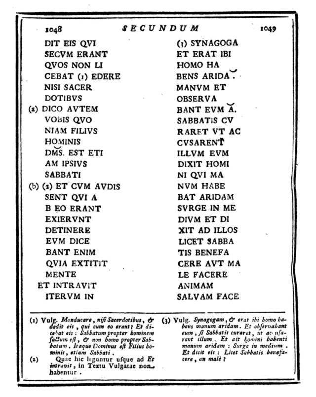 The Son of Man is Lord of the Sabbath: Synoptic Problems | Variant Readings