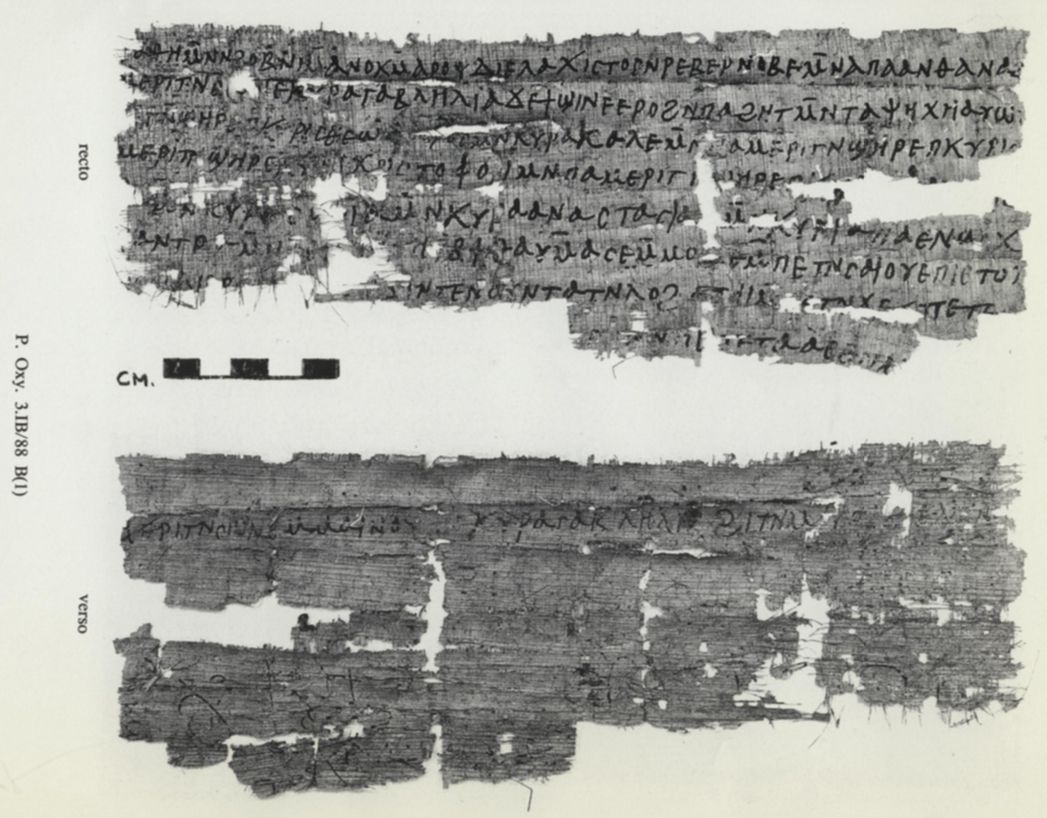 The Coptic Material from Oxyrhynchus | Variant Readings