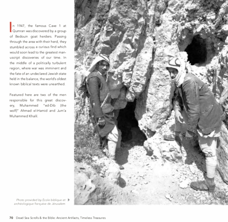 Qumran Cave 1 Questions, Part 3: Is Cave 1 Really Cave 1? | Variant ...